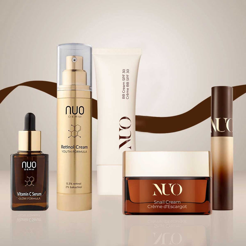 Nuoderm – Ingrijire Esentiala a Pielii | NUO – Gama de Makeup Premium