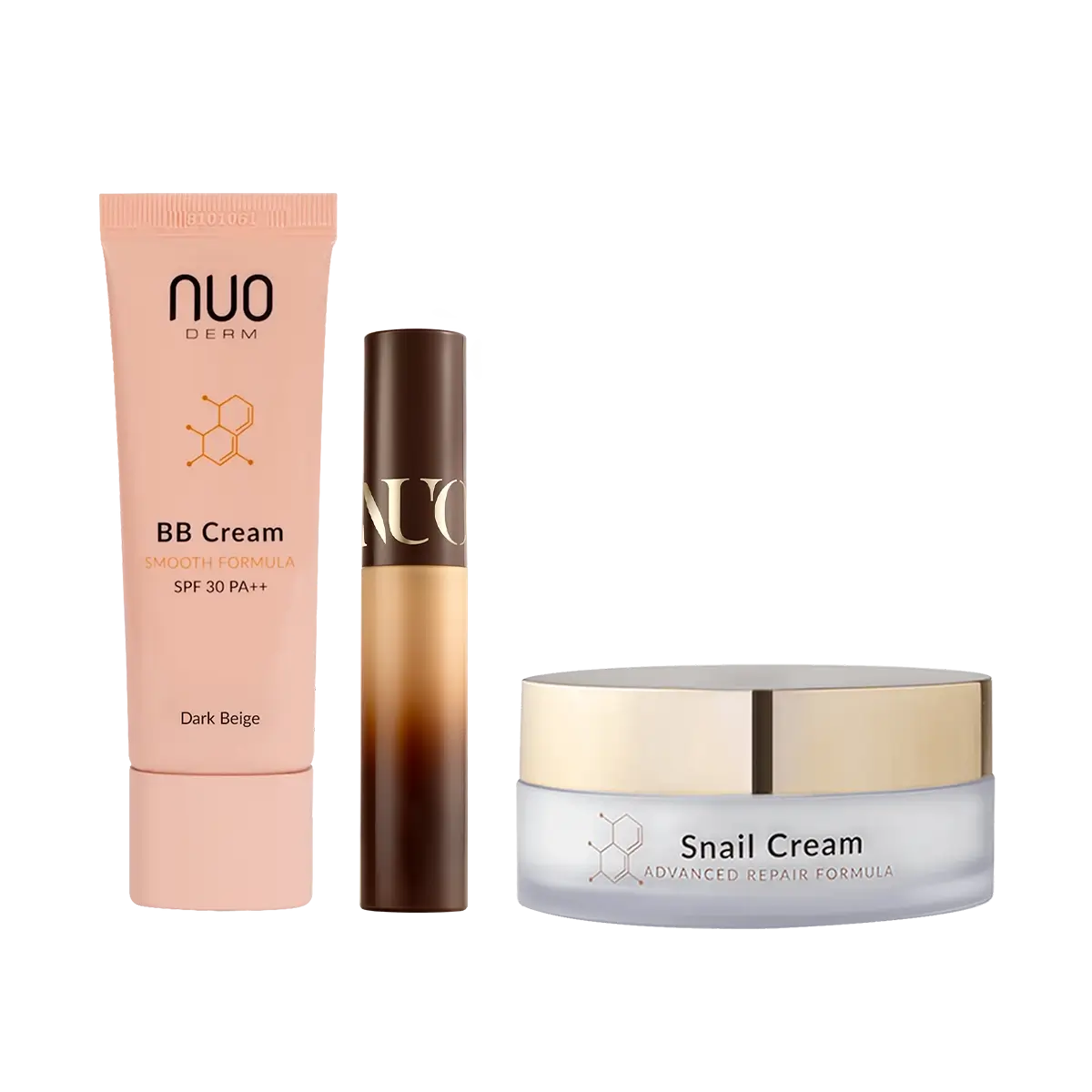 Set Crema cu Mucina de Melc, BB Cream si Concealer | NUO